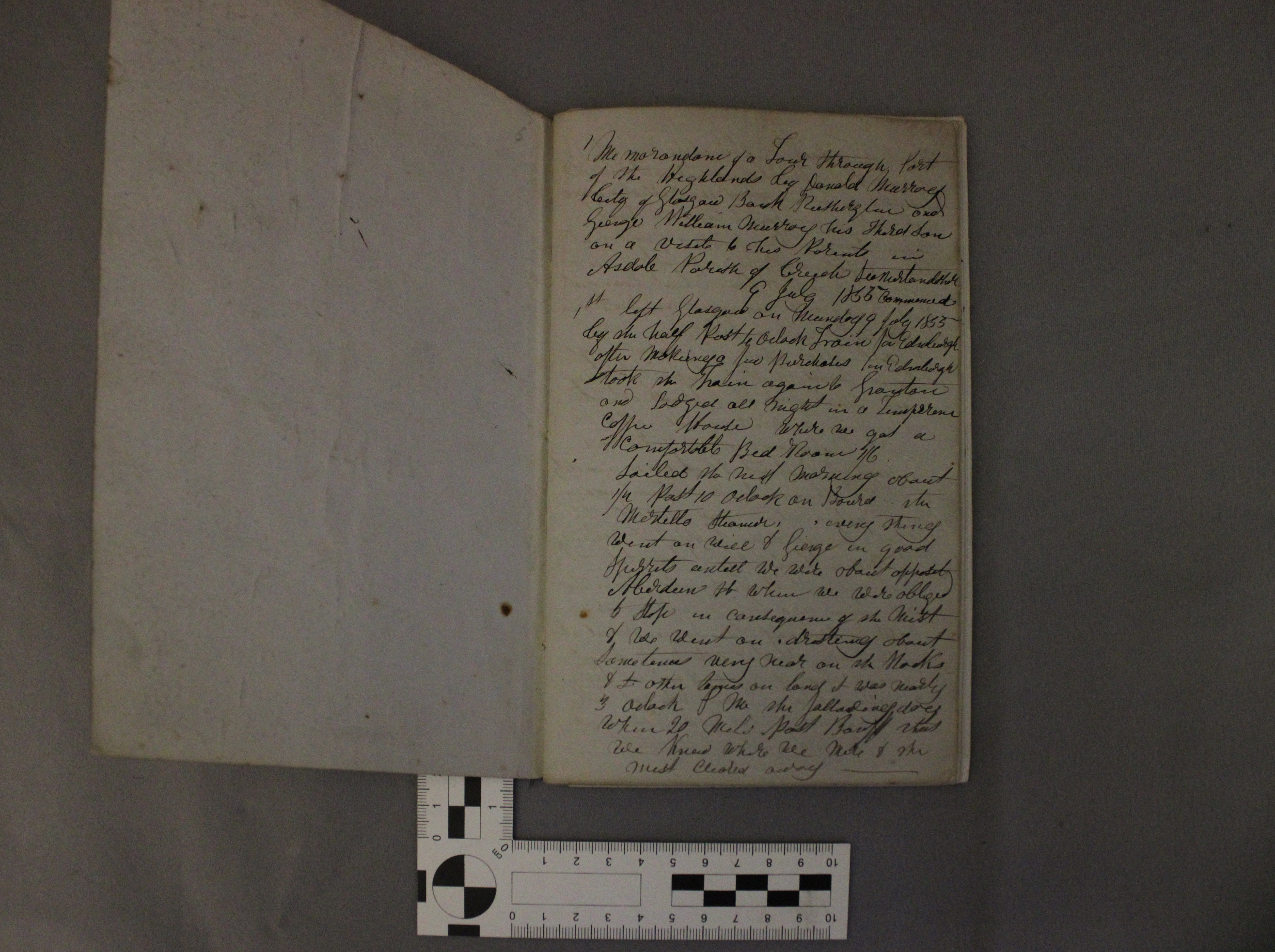 Diary of Donald Murray - Historylinks Archive